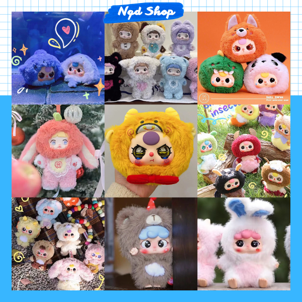 Collection of Genuine Baby Three, Migo, Nommi Sets with Original Seal ...