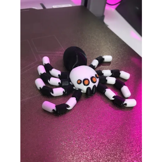 Toy model 3D printed articulated spider model, spider-man model ...