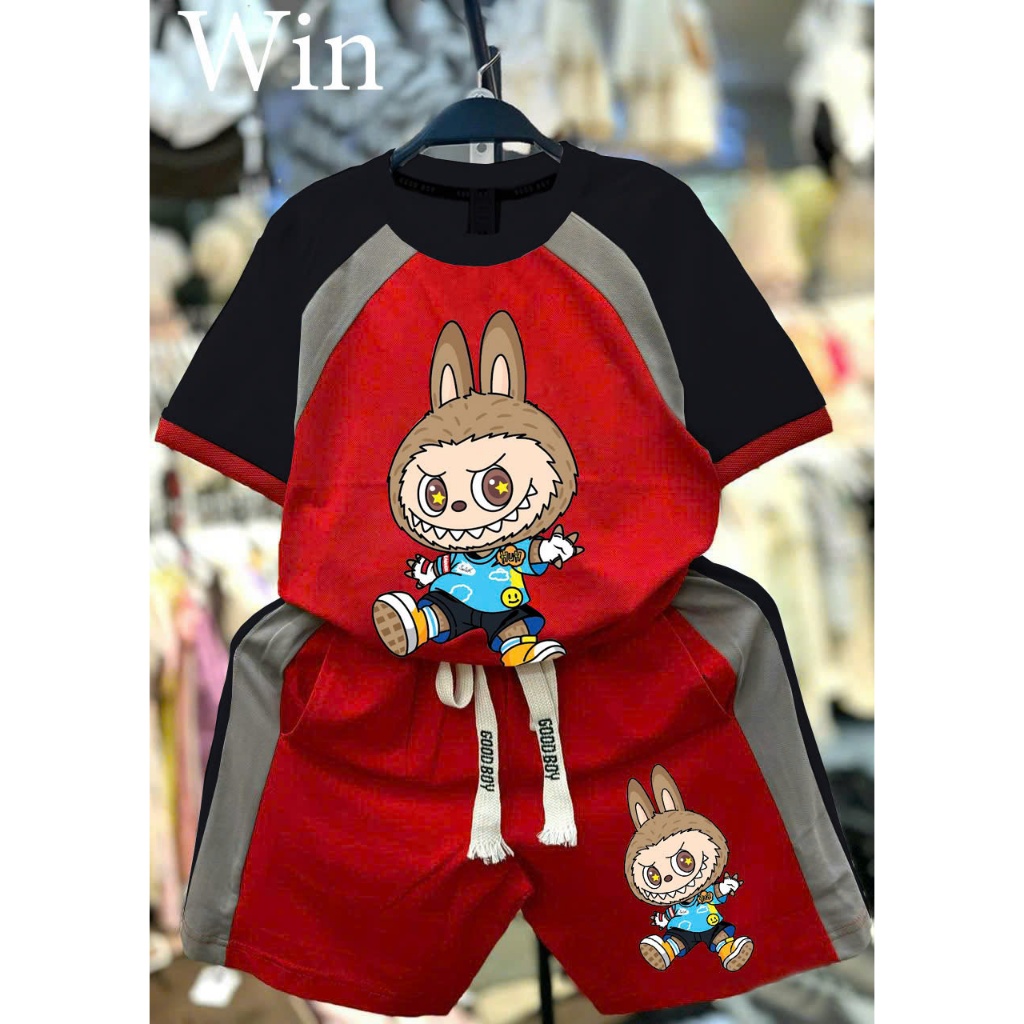 Stylish Labubu baby boy outfit | Shopee Malaysia