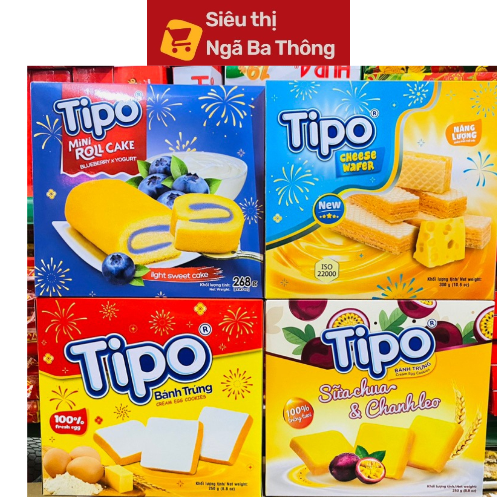 Egg Tipo Cake/Blueberry Sponge/Cheese Sponge Cake in Paper Box ...