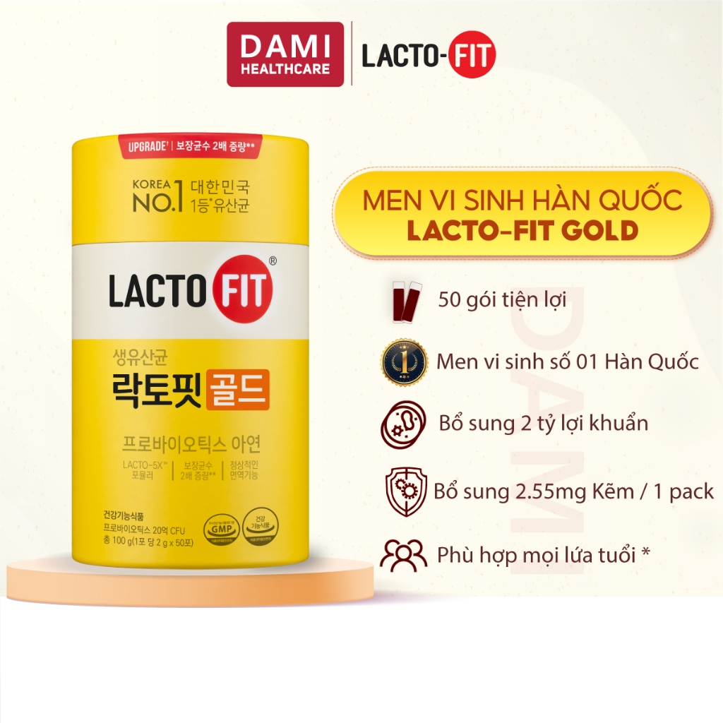 Box of 50 Packets of LACTO-FIT GOLD Probiotics Supplement Probiotics to ...