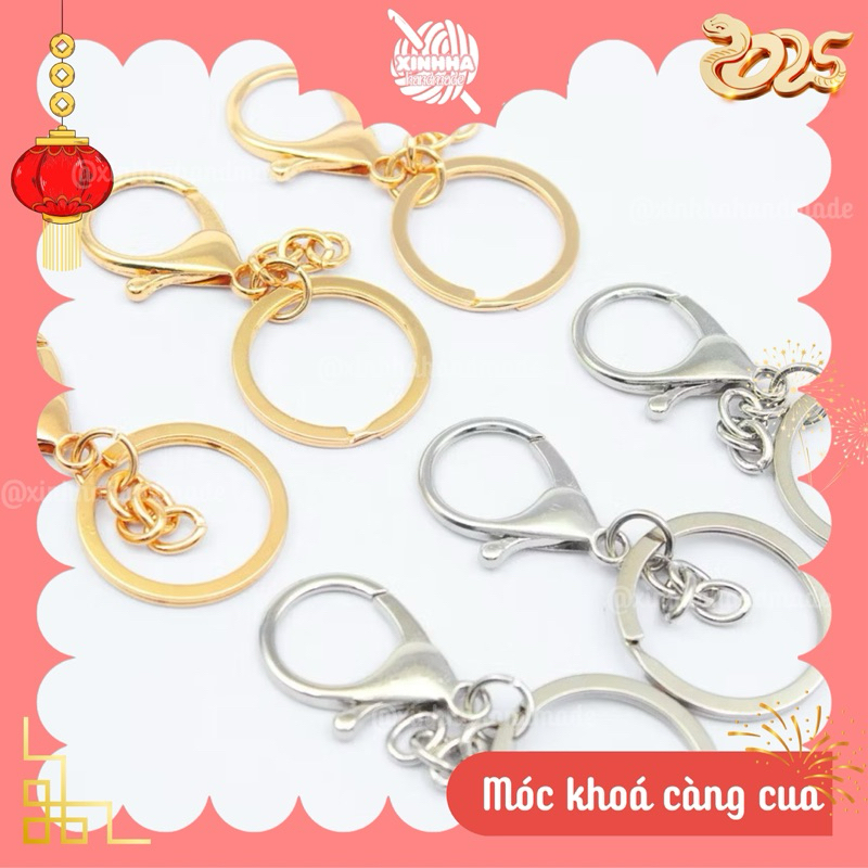 Thick, Rust-Free Crab Claw Keychain | Shopee Malaysia