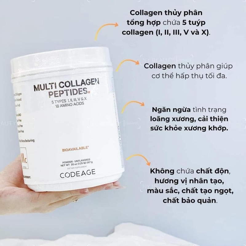 Hydrolyzed MULTI COLLAGEN PROTEIN POWDER 567g | Shopee Malaysia