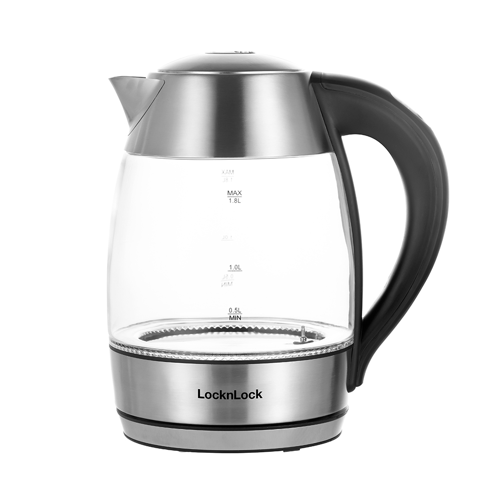 Lock&lock glass electric kettle EJK341 (1.8L – 2200W) | Shopee Malaysia