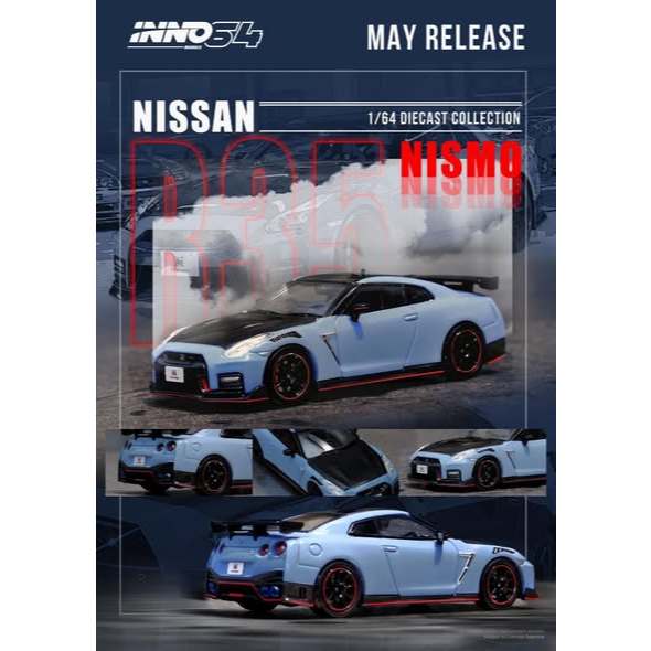 1:64 MODEL INNO64 - NISSAN GT-R (R35) NISMO SPECIAL EDITION 2022 Stealth Gray | Shopee Malaysia