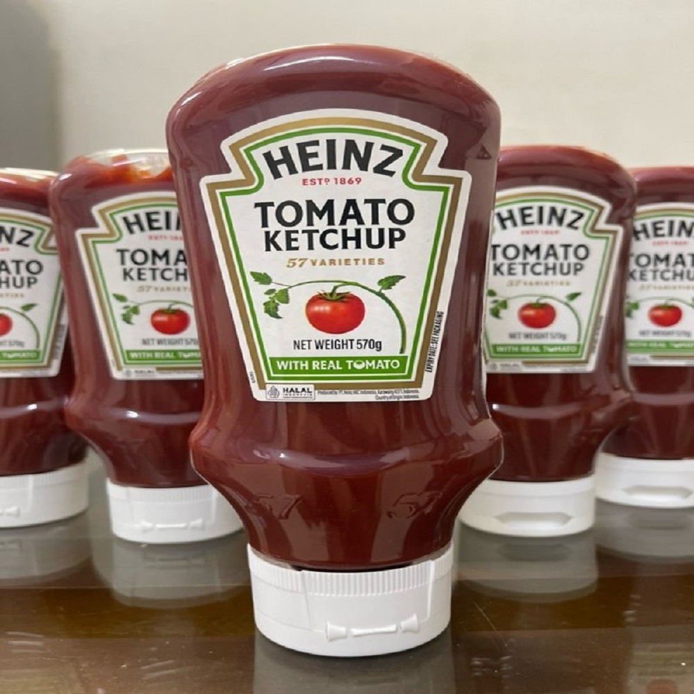 Heinz + 570g BOTTLE + Tomato Ketchup (HALAL) | Shopee Malaysia