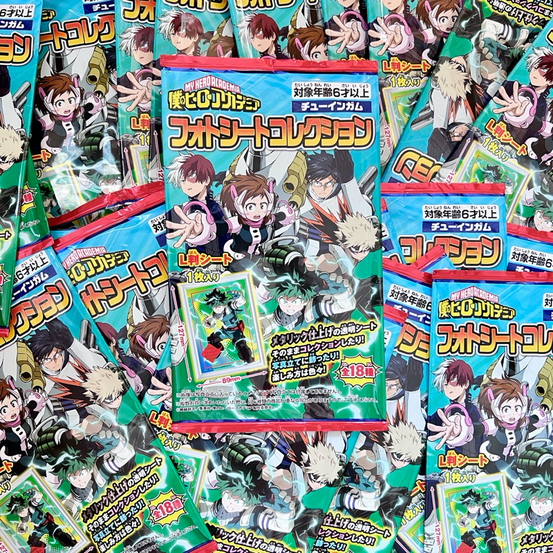 [Genuine] Pack Card PhotoSheet collection/ Photo Card - MHA My hero ...