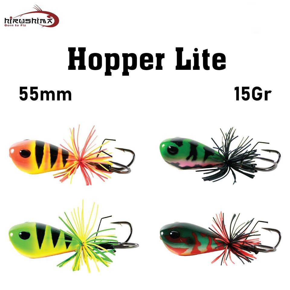 Lure, snakehead fish lure, Hopper Lite Jump Frog 15g Hirushima Hitalure ...