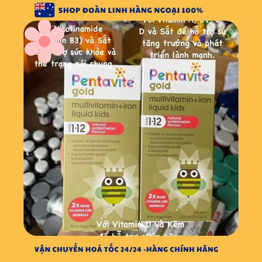 Pentavite Multivitamin for babies from birth from Australia (1-12 years ...
