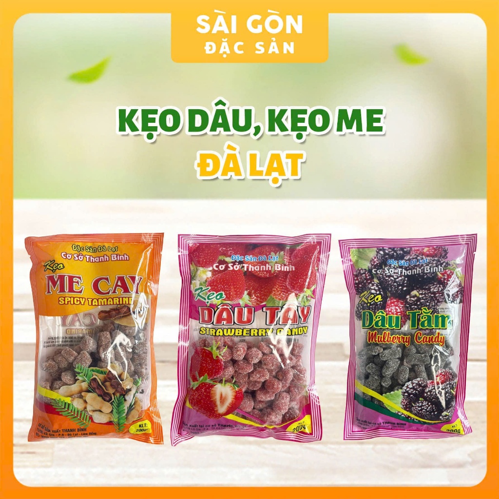 Mulberry Candy, Strawberry Candy, Da Lat Spicy Tamarind Candy Specialty ...