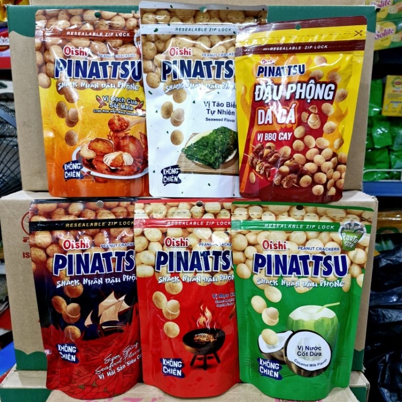 Pinattsu Oishi Peanut Snack 85g pack | Shopee Malaysia