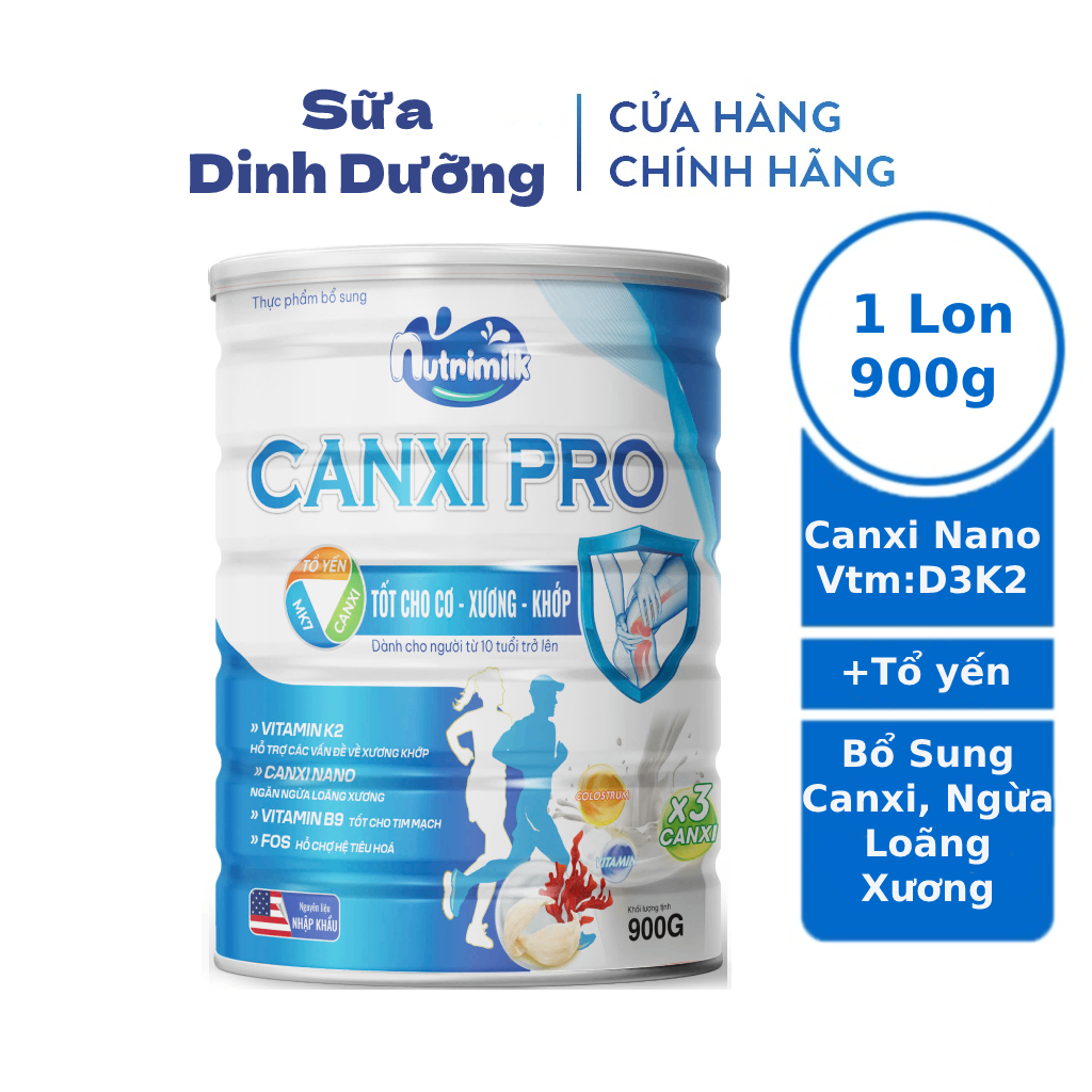 Calcium milk for the elderly and adults Nutrimilk Calcium Pro 900g ...