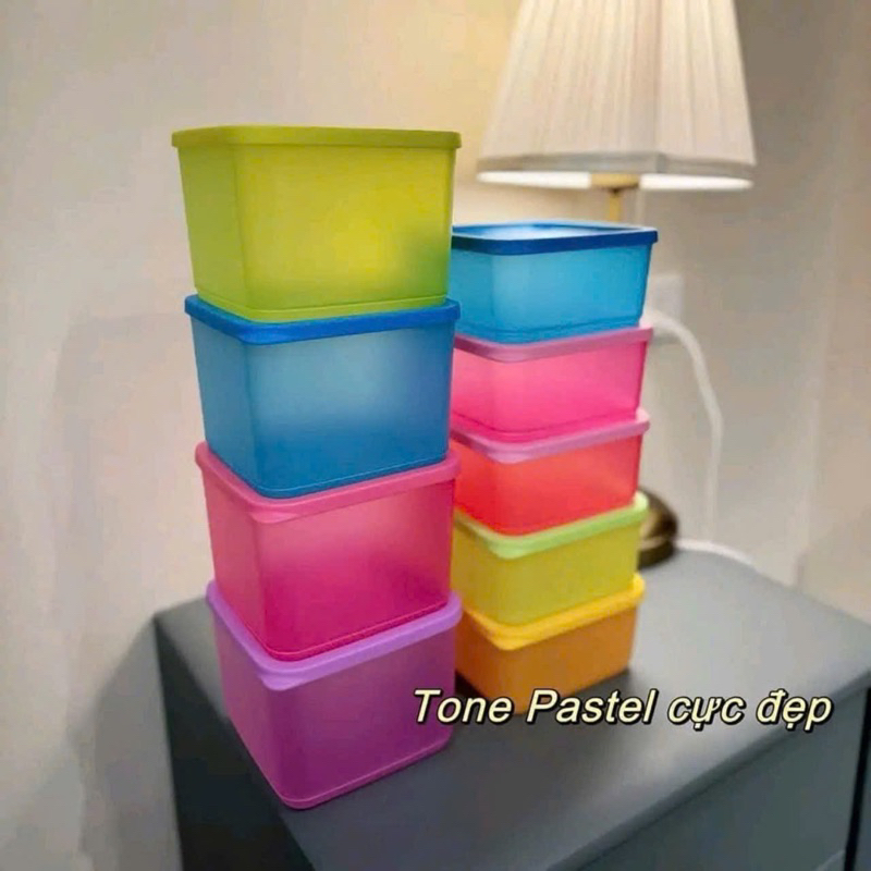 Set of 9 Tupperware cooler boxes | Shopee Malaysia
