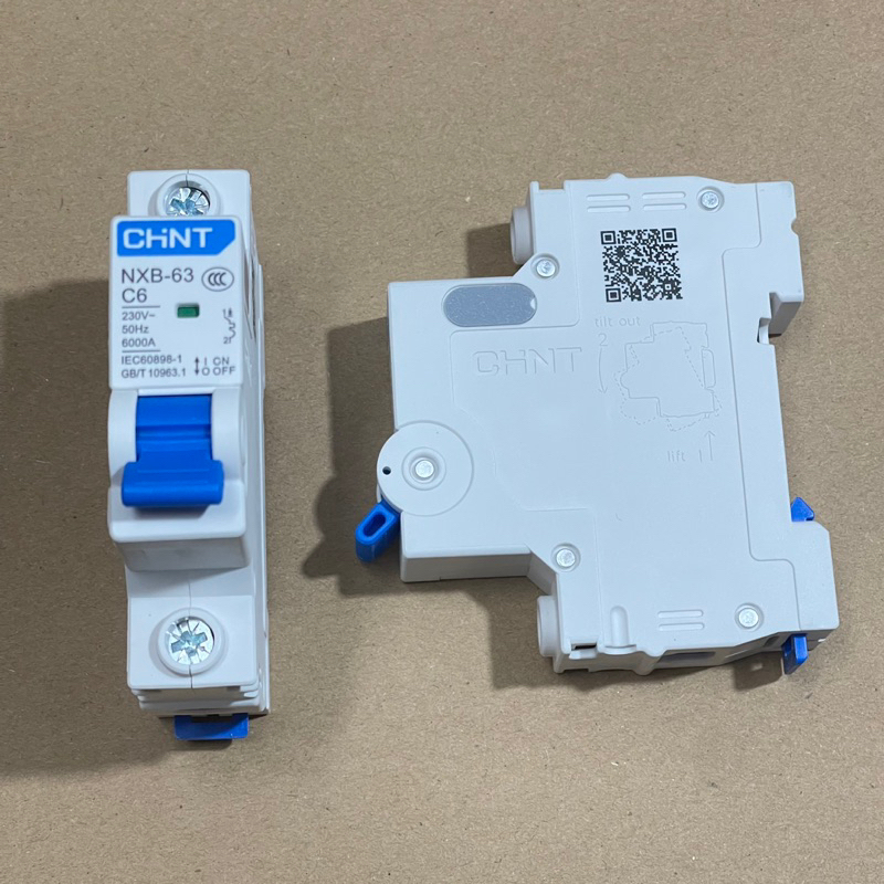 [100% Genuine Chint] Aptomat 1P, Chint Ace 10A, 16A, 20A, 32A, 40A, 50A, 63A, 80A, 100A, 125A ...