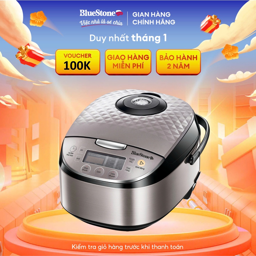 Bluestone RCB-5938 Electronic Rice Cooker - 1.8 Liter - | Shopee Malaysia