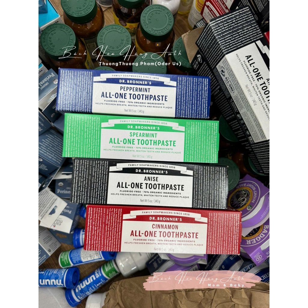 [American Products] Dr. organic toothpaste Bronner's All-One Toothpaste ...
