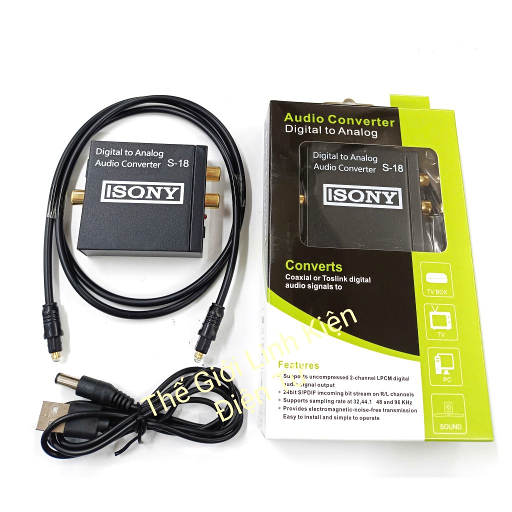 Digital to Analog Optical Audio Converter ( SONY ) | Shopee Malaysia