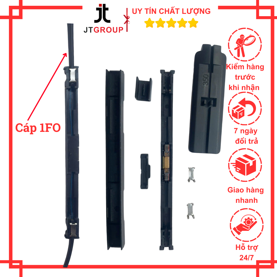 5 JT-925RD fast fiber optic connectors for all Viettel, VNPT, FPT ...