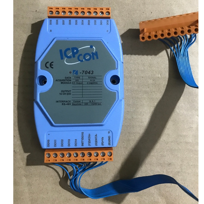 (Used) Module 16 DI/ 16DO RS485 ICP CON i-7053_FG i-7043 | Shopee Malaysia