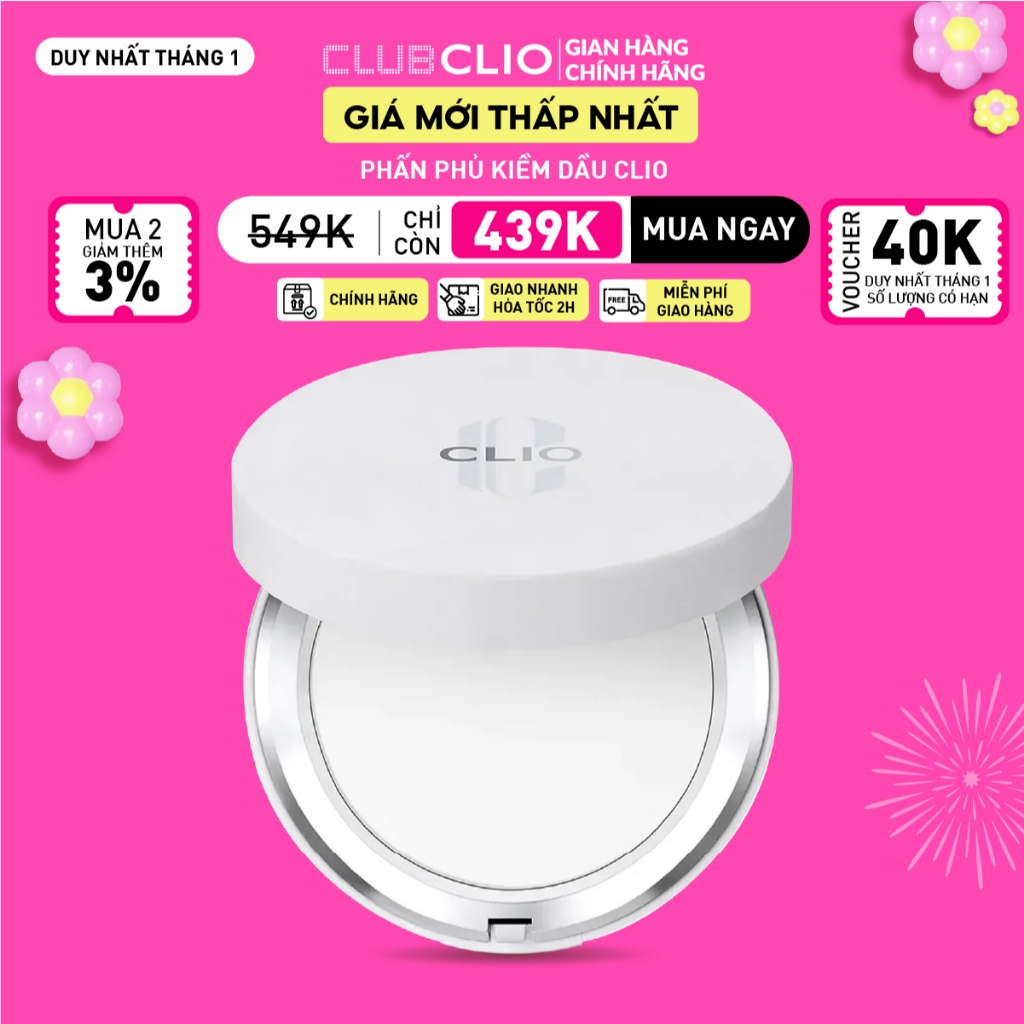 [Deal Hunt]clio Stay Perfect Finish Pact 8G | Shopee Malaysia