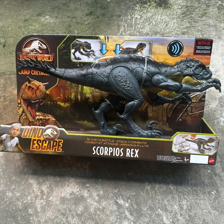 Mattel Jurassic World Scorpios Rex Dinosaur Model | Shopee Malaysia