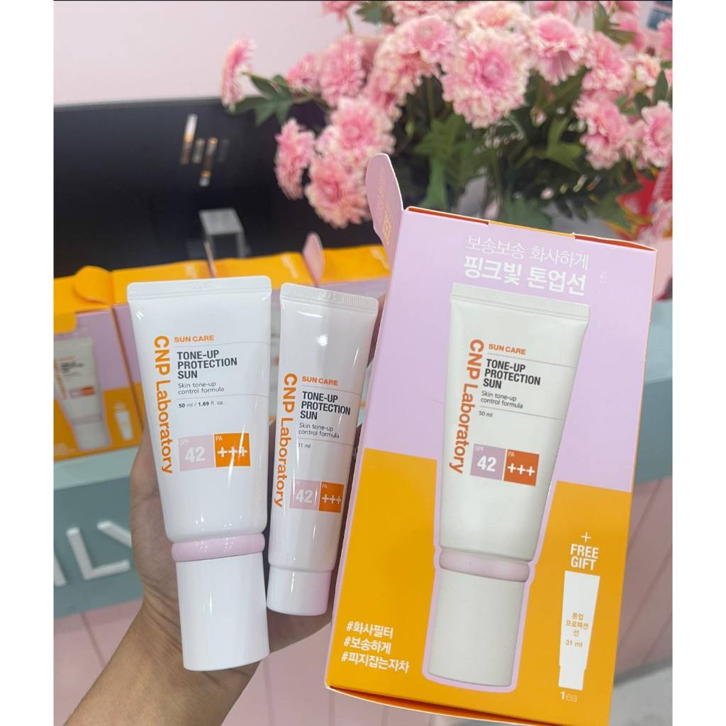 Sunscreen - CNP Laboratory Tone-Up Protection Sun SPF42 cream set ...