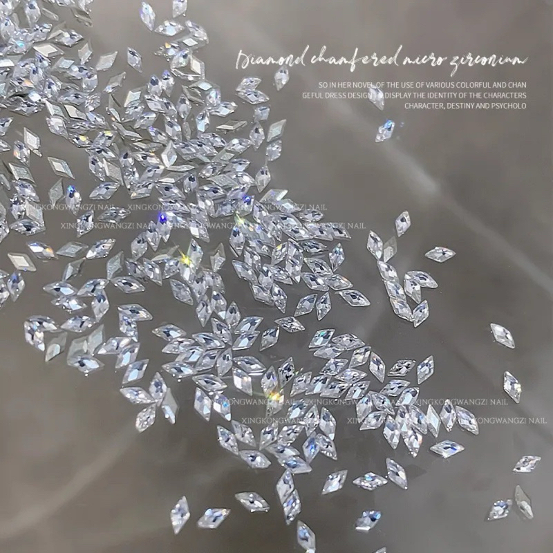 Mini shaped diamond k9 stones (50 pieces) | Shopee Malaysia