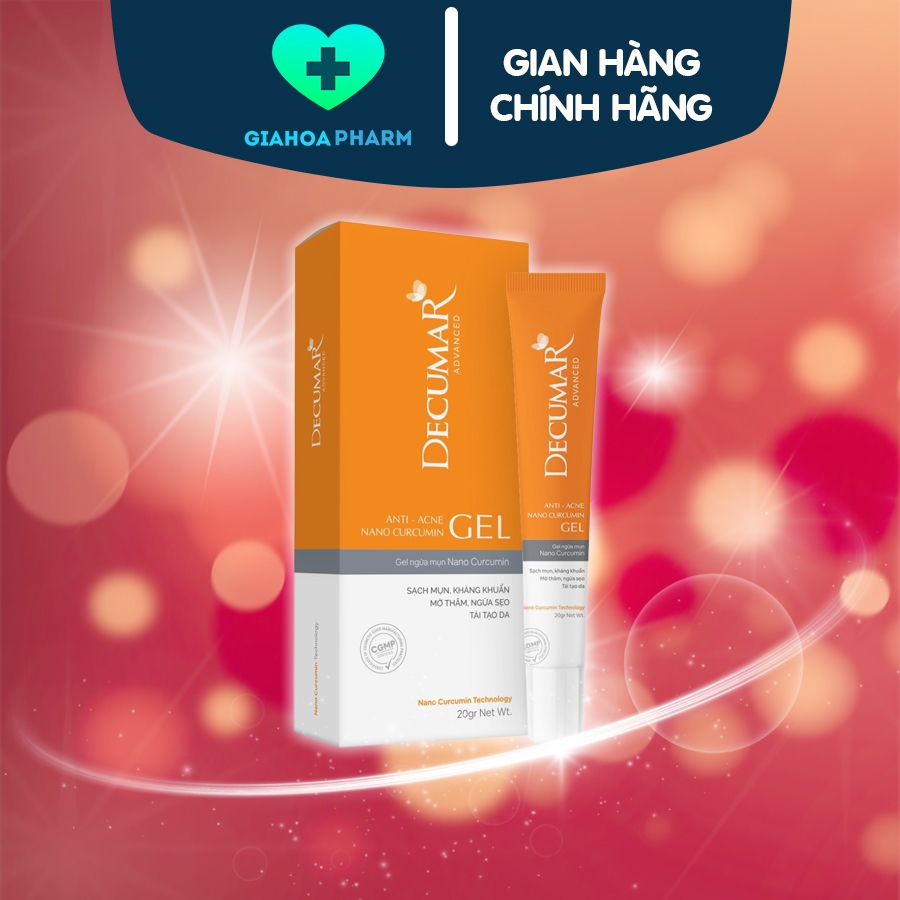 (Chính hãng) Gel nghệ nano Decumar hết mụn,thâm sẹo, kiểm soát nhờn ...