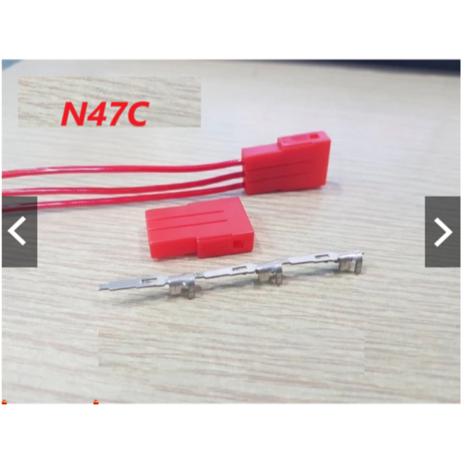 Red female jack set of COS phase jack, pretty -N47C- COS ROLL (1 pack ...