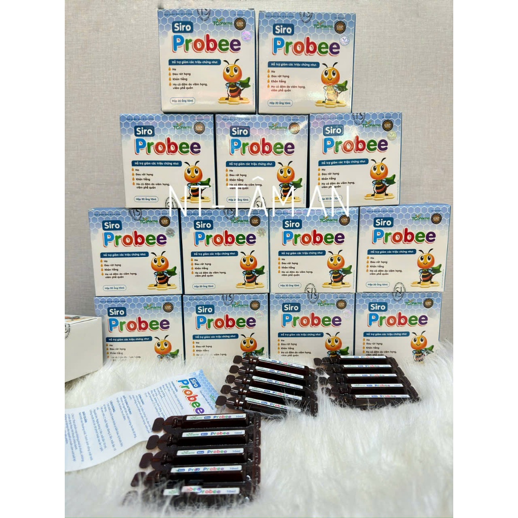 Probee syrup - helps reduce symptoms of cough and cough with phlegm for ...