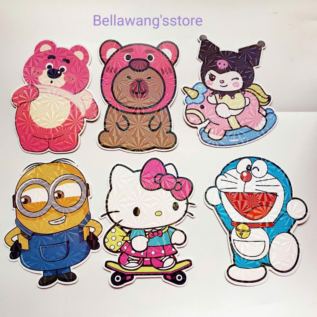 Cute CNY lucky money envelopes 10 pieces shaped like capybara doremon ...