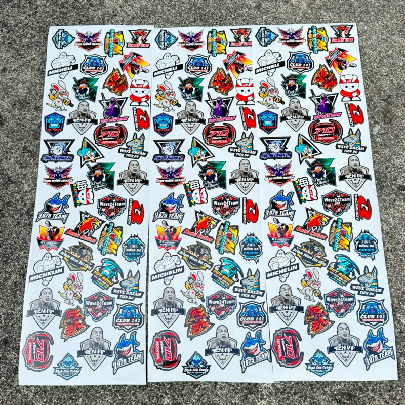 Excellent 43 Ido Logo Stickers for Car Decoration. (Price for 1 Table ...