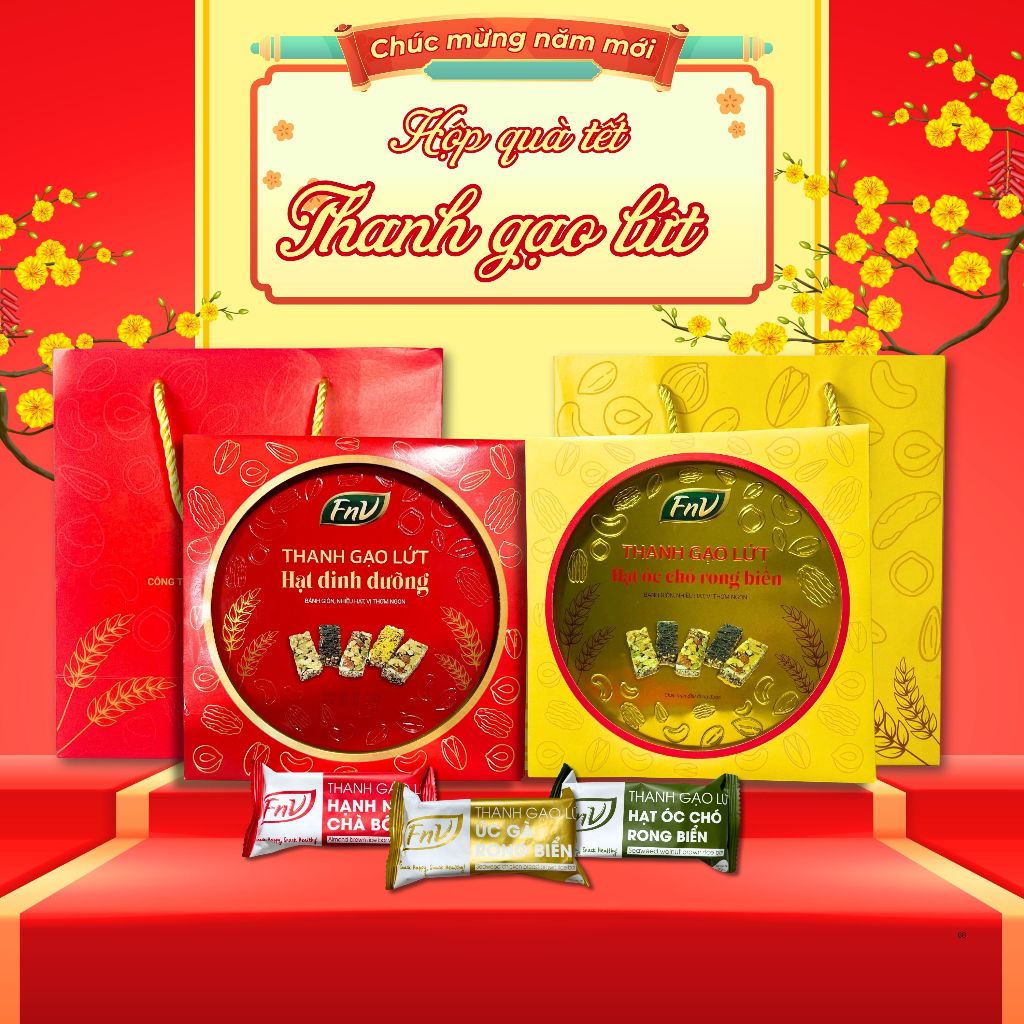 [BUY 5 GET 1 FREE] Gift box FNV brown rice barCNY - Buy 5 get 1 free ...
