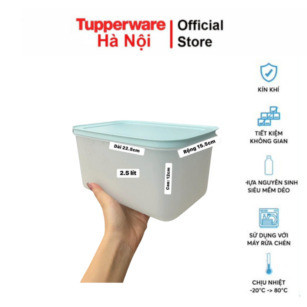 Genuine Freezermate Gen II Frozy Cozy 2.5L Tupperware Freezer Box ...