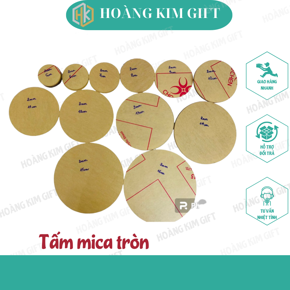 Round transparent mica sheet, acrylic sheet, round plastic sheet 2mm ...