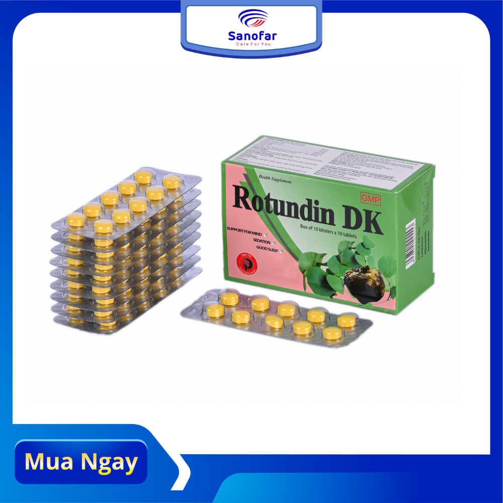 (NEW DATE) Rotundin DK Sedative Tablets to Support Good Sleep Box of ...