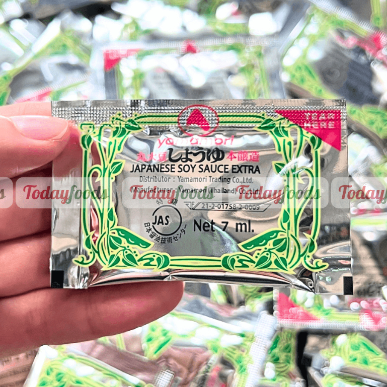 [100 Mini Packs] Yamamori Japanese Soy Sauce Extra 7ML [No ...
