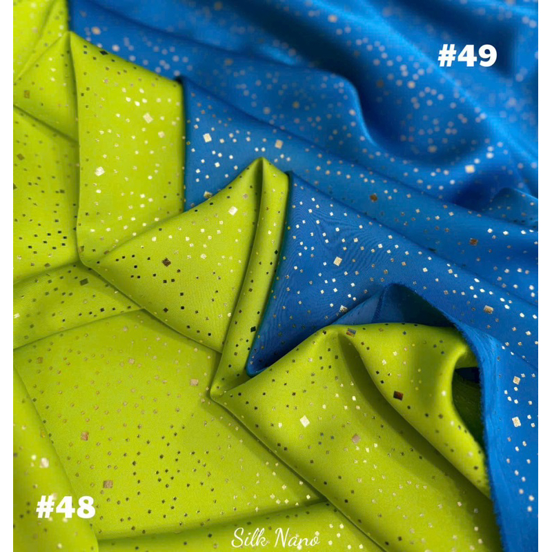 Genuine Nano Gold Nano Silk Fabric ️ ️ in picture is in stock, looks ...