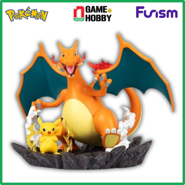 Genuine FUNISM PRIME FIGURE POKEMON CHARIZARD AND PIKACHU TOY MODEL ...