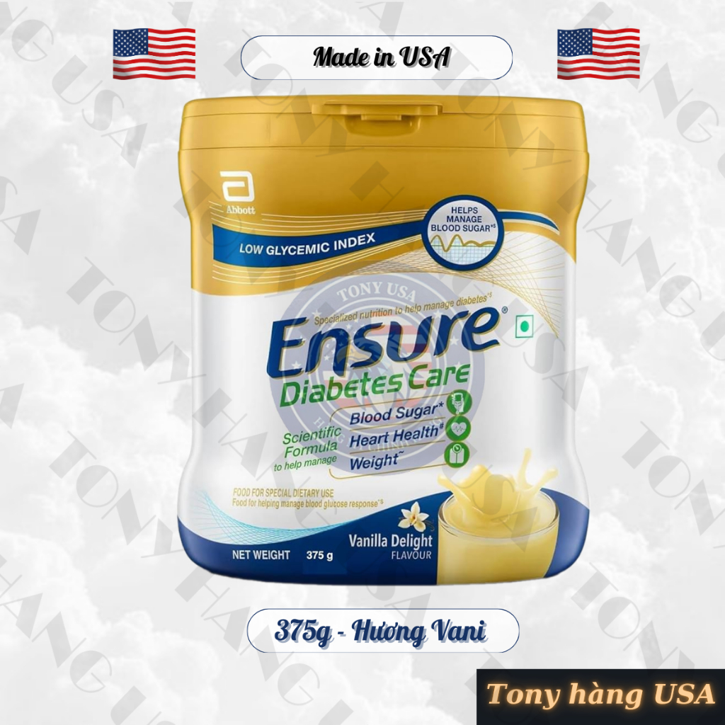 Ensure Diabetes Care American Milk Powder Nutrition for Diabetics 375g ...