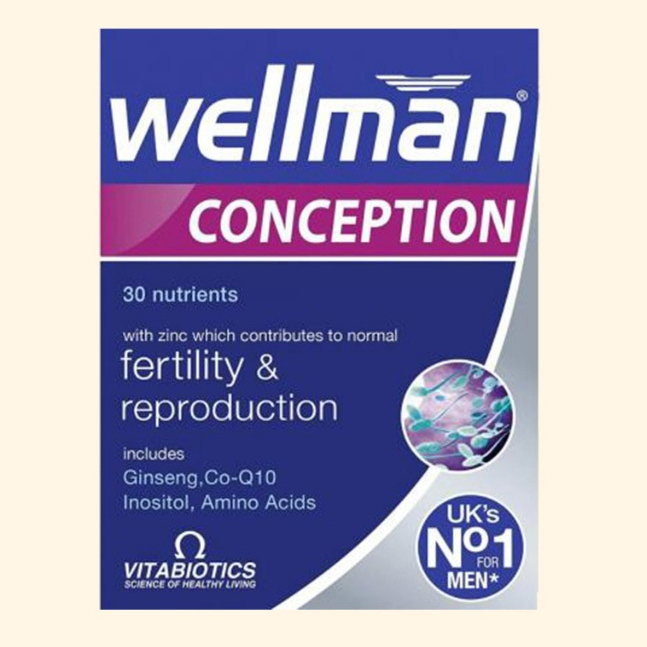 Wellman Conception Vitamins support male reproductive health 30v ...