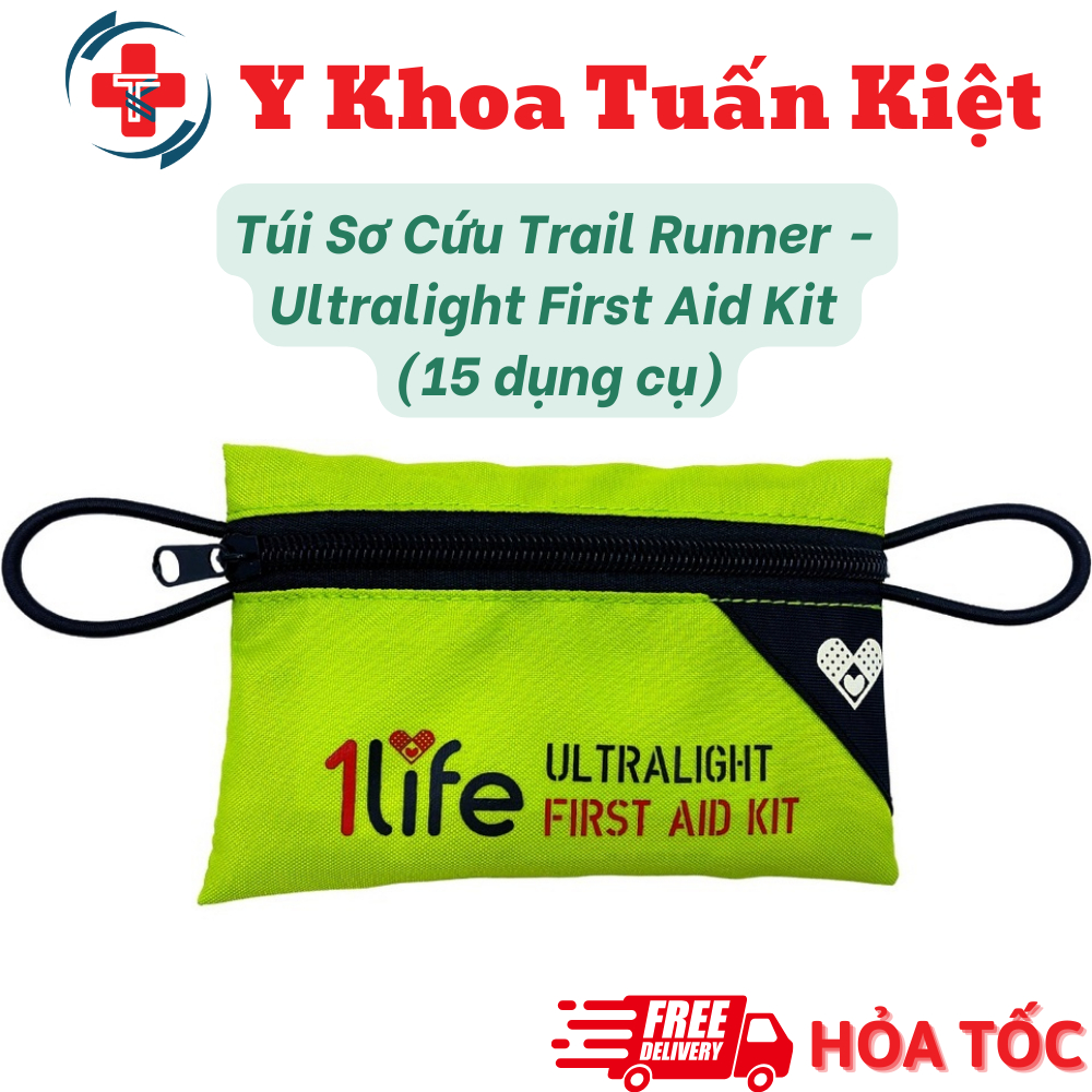 Trail Runner First Aid Bag - Ultralight First Aid Kit set of 15 tools ...