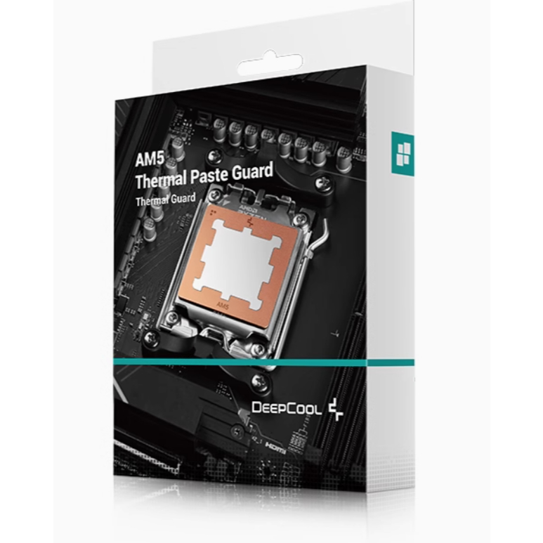 Anti-curvature, anti-spill Thermal paste frame for socket AM5 (AMD 7000 ...