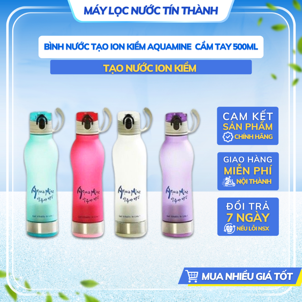 Aquamine Alkaline Ionized Water Generator 500ml, many minerals - Water ...