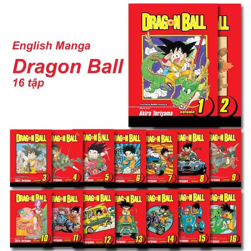 English comics – Dragon Ball – 7 Dragon Balls | Shopee Malaysia