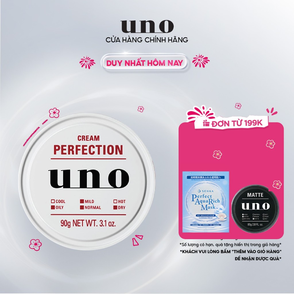 Uno Cream Perfection 5 in 1 Oil Control Moisturizing Night Cream 90g | Shopee Malaysia