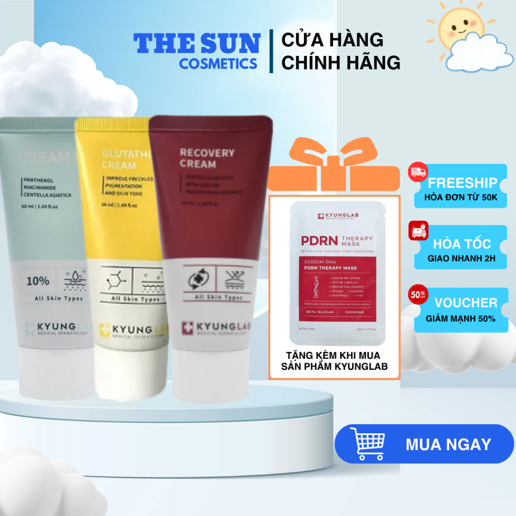 Kyunglab intensive Recovery Cream, reduces freckles andSlingshot Cream ...