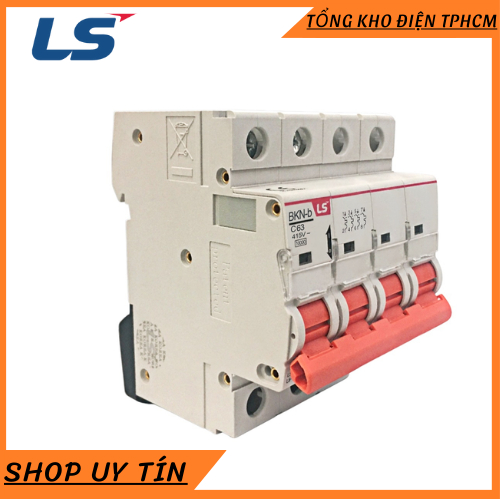 Ls BKJ63N 4-phase MCB automatic circuit breaker (25A - 32A - 40A - 50A - 63A - 80A) | Shopee ...