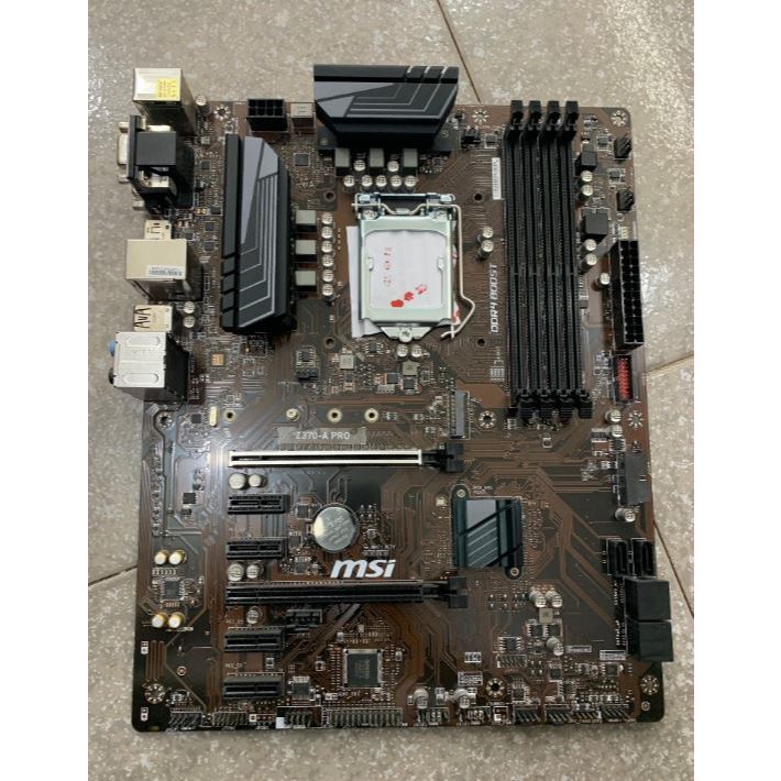 Msi Z370 A PRO motherboard | Shopee Malaysia