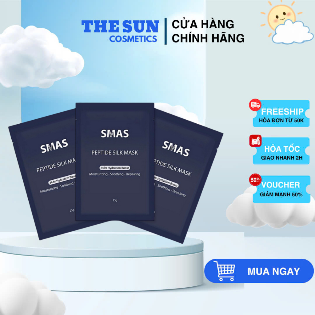 Smas Peptide Silk Mask | Shopee Malaysia